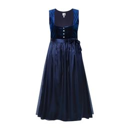 Ulla Popken Kleid Damen Gr&ouml;&szlig;e 42 marine / saphir Winterkleid