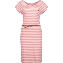 alife and kickin Alife & Kickin Kleid 'ElliAK' Damen Gr&ouml;&szlig;e 34 braun / rosa / puder Winterkleid