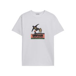 Unfair Athletics T-Shirt 'Cantona' Herren Gr&ouml;&szlig;e XXXL gr&uuml;n / lachs / schwarz / wei&szlig;