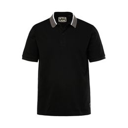 STHUGE Poloshirt Herren Gr&ouml;&szlig;e XXXL schwarz / wei&szlig;