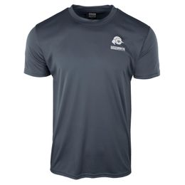 GUGGEN Mountain Funktionsshirt 'GUGGEN Mountain' Herren Gr&ouml;&szlig;e L grau / naturwei&szlig;