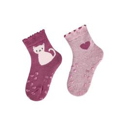 Sterntaler Socken Jungen Gr&ouml;&szlig;e 18 pink / rosa / hellrot