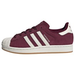 adidas originals Sneaker 'Superstar' Damen Gr&ouml;&szlig;e 40 weinrot / wei&szlig;