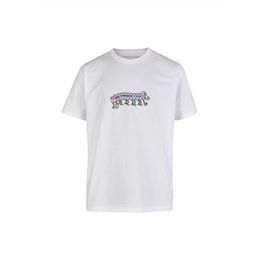 Cleptomanicx T-Shirts 'Classic Tee Worm' Herren Gr&ouml;&szlig;e L wei&szlig;