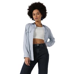 Colins Colin's Bluse Damen Gr&ouml;&szlig;e XL hellblau