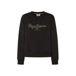 Pepe Jeans Sweatshirt Damen Gr&ouml;&szlig;e M beige / schwarz