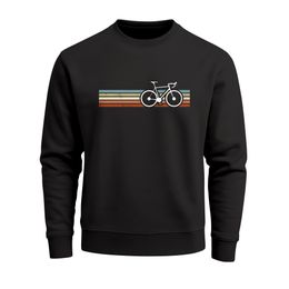Neverless Sweatshirt 'Fahrrad Vintage' Herren Gr&ouml;&szlig;e 5XL schwarz