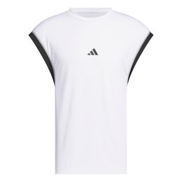 adidas Performance Funktionsshirt 'All-World' Herren Gr&ouml;&szlig;e M schwarz / wei&szlig;