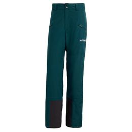 adidas terrex Outdoorhose 'Multi 2 Layer CLIMAPROOF Insulated' Herren Gr&ouml;&szlig;e XS/S dunkelgr&uuml;n / schwarz / wei&szlig;