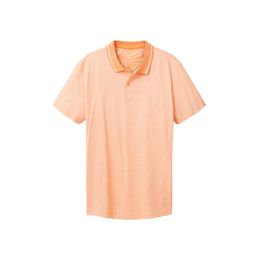 Tom Tailor Shirt Herren Gr&ouml;&szlig;e S hellorange / wei&szlig;