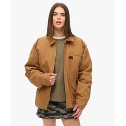 Superdry & Co Jacke Damen Gr&ouml;&szlig;e XXL braun