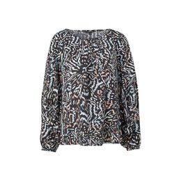 comma, COMMA Bluse Damen Gr&ouml;&szlig;e M hellblau / hellpink / schwarz / wei&szlig;