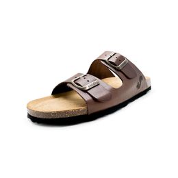 THIES Pantolette 'THIES 1856 Eco Leather Sandal' Damen Gr&ouml;&szlig;e 37 dunkelbraun