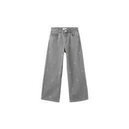 Mango Kids Jeans 'Ollie' M&auml;dchen Gr&ouml;&szlig;e 128 hellgrau