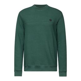 Street One Men Struktur Sweatshirt Herren Gr&ouml;&szlig;e XL gr&uuml;n