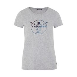 Chiemsee T-Shirt 'Taormina' Damen Gr&ouml;&szlig;e M dunkelblau / dunkelbraun / graumeliert
