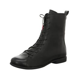 Think! Schn&uuml;rstiefelette 'Agrat' Damen Gr&ouml;&szlig;e 41 schwarz Winterschuhe