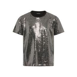 Bruno Banani Lm T-Shirt M&auml;dchen Gr&ouml;&szlig;e 176/182 schwarz / silber