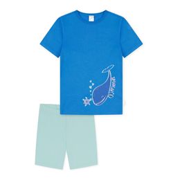 Schiesser Shorty ' Girls World ' M&auml;dchen Gr&ouml;&szlig;e 140 t&uuml;rkis / aqua