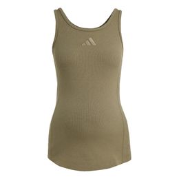 adidas Sportswear Umstand Sporttop 'Rib Top' Damen Gr&ouml;&szlig;e XS/S khaki