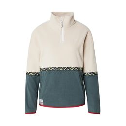 Iriedaily Pullover 'Holina' Damen Gr&ouml;&szlig;e XL creme / dunkelgrau / petrol / hellgr&uuml;n