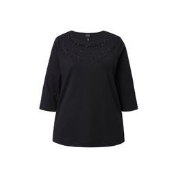 Ulla Popken Shirt Damen Gr&ouml;&szlig;e M/L schwarz