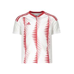 adidas Performance Funktionsshirt Jungen Gr&ouml;&szlig;e 140 feuerrot / wei&szlig;