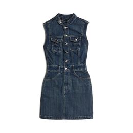 G-Star Raw G-star Kleid Damen Gr&ouml;&szlig;e 38 blue denim Winterkleid