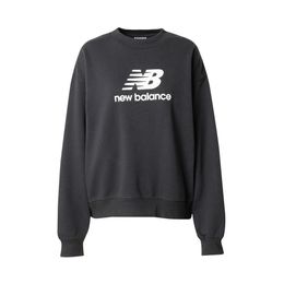 New Balance Sweatshirt 'Essentials' Damen Gr&ouml;&szlig;e XXL schwarz / wei&szlig;