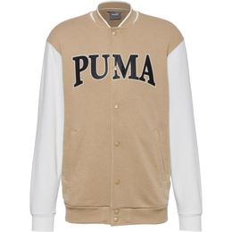 Puma Jacke 'Squad' Herren Gr&ouml;&szlig;e S hellbraun / schwarz / wei&szlig;