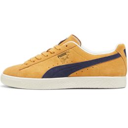Puma Sneaker 'Clyde OG' Herren Gr&ouml;&szlig;e 46 navy / curry