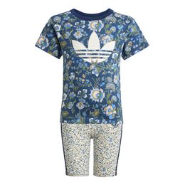 adidas originals Set 'adidas originals x Liberty London' M&auml;dchen Gr&ouml;&szlig;e 128 creme / navy / hellblau / oliv