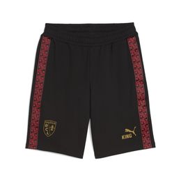 Puma Sportshorts 'RC Lens KING' Herren Gr&ouml;&szlig;e L gold / weinrot / schwarz