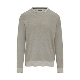 QS Pullover Herren Gr&ouml;&szlig;e M oliv / wei&szlig;
