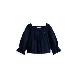 Tommy Hilfiger Bluse M&auml;dchen Gr&ouml;&szlig;e 98 navy