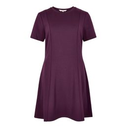 Apricot Fit And Flare Jersey Mini Dress ' ' Damen Gr&ouml;&szlig;e 34 lila Winterkleid