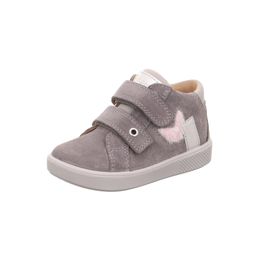 Superfit Sneaker 'Supies' Jungen Gr&ouml;&szlig;e 21 taupe / rosa / wei&szlig;