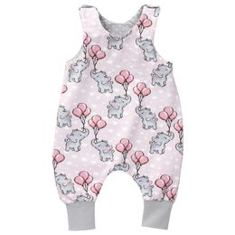Land-juwelen Strampler Jungen Gr&ouml;&szlig;e 74 grau / pink / ros&eacute; / schwarz / wei&szlig;