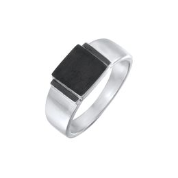 Kuzzoi Ring Herren Gr&ouml;&szlig;e 64 schwarz / silber