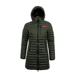 Jack1t Jacke ' SATEL1TE Longline Daunenjacke 2.0 ' Damen Gr&ouml;&szlig;e S oliv