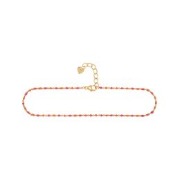 CAI ca&iuml; Fu&szlig;kette Damen Gr&ouml;&szlig;e One Size gold / orange / pink