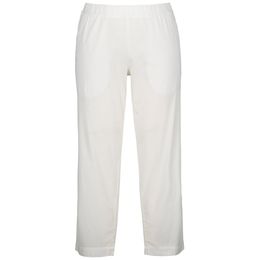 Ulla Popken Chinohose Damen Gr&ouml;&szlig;e 42 wei&szlig;