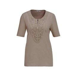 GOLDNER Shirt Damen Gr&ouml;&szlig;e M mokka