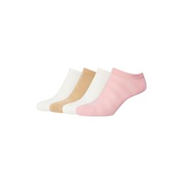 s.Oliver F&uuml;&szlig;linge Damen Gr&ouml;&szlig;e 35/38 senf / pastellpink / wei&szlig; / offwhite
