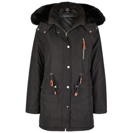 NAVIGAZIONE Winterparka Damen Gr&ouml;&szlig;e XXL schwarz