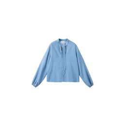 MANGO TEEN Bluse 'Catalina' Damen Gr&ouml;&szlig;e S blau