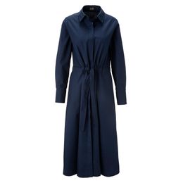 Aniston Selected Kleid Damen Gr&ouml;&szlig;e 46 dunkelblau Winterkleid