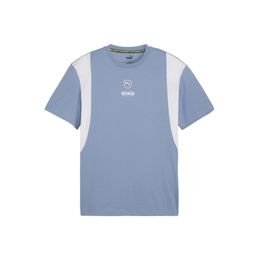Puma Funktionsshirt Herren Gr&ouml;&szlig;e M hellblau / offwhite