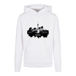 F4NT4STIC Sweatshirt 'Cities Collection - Berlin skyline' Herren Gr&ouml;&szlig;e XS schwarz / wei&szlig;