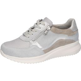 Waldl&auml;ufer Waldl&auml;ufer Sneaker Damen Gr&ouml;&szlig;e 43 beige / hellblau / grau